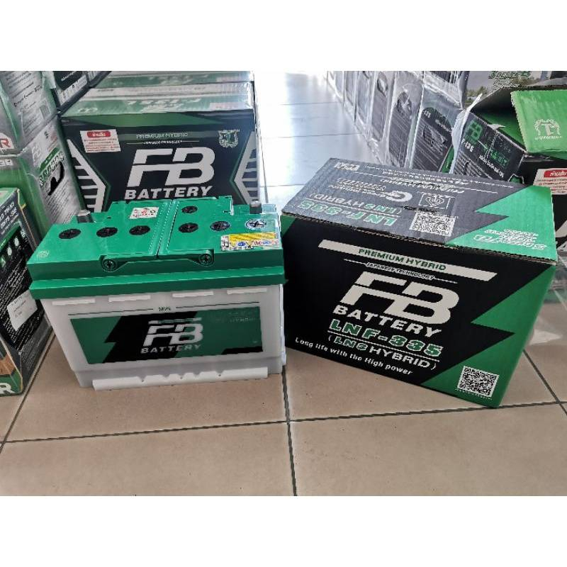 FB BATTERY REVO, ALNEW D-MAX LNF-335 แบตเตอรี่น้ำมี 77 แอมป์ | Shopee ...