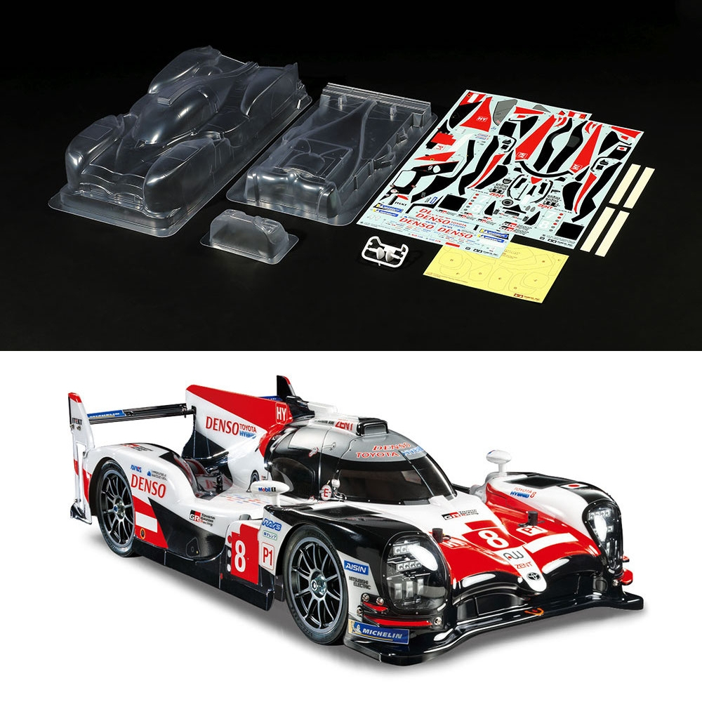 TAMIYA 51612 ชุดบอดี้ TOYOTA GAZOO TS050 ยังไม่ได้ตัดเจาะและทำสี สำหรับ ...