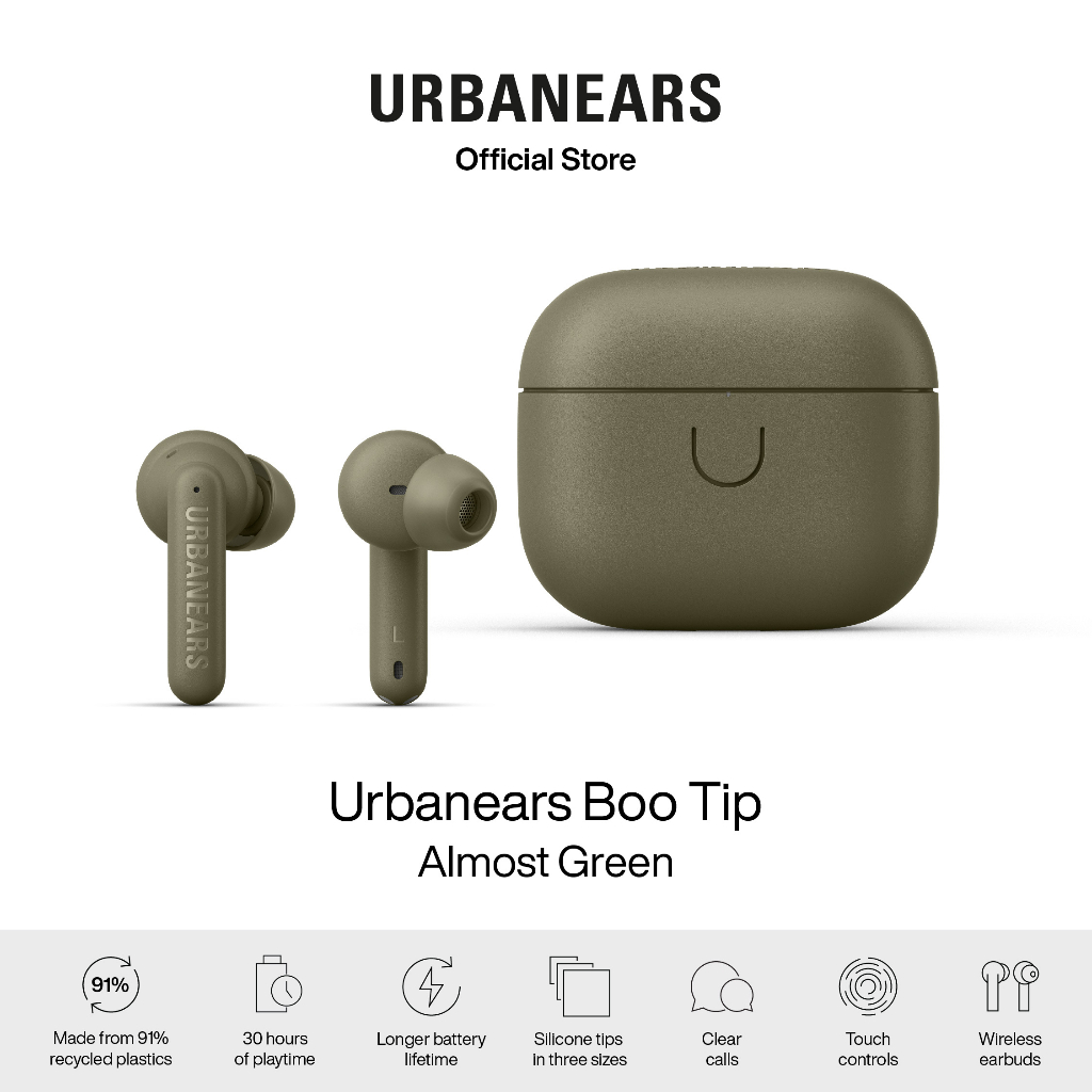 [ส่งฟรี ของแท้] หูฟังบลูทูธ Urbanears หูฟัง Inear หูฟังอินเอียร์ wireless earphones รุ่น Boo Tip ...