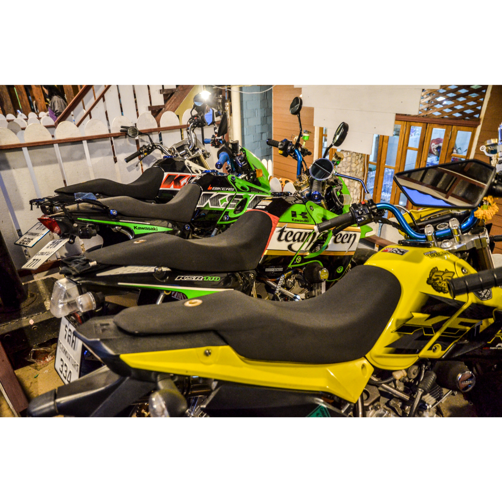 เบาะซ้อนสองเพื่อคนรักของคุณ เบาะ KSR เบาะเเต่ง KSR ที่ดีที่สุด!!! เคเอสเอาร์ นุ่มสบายท้ายไม่เป็น ...