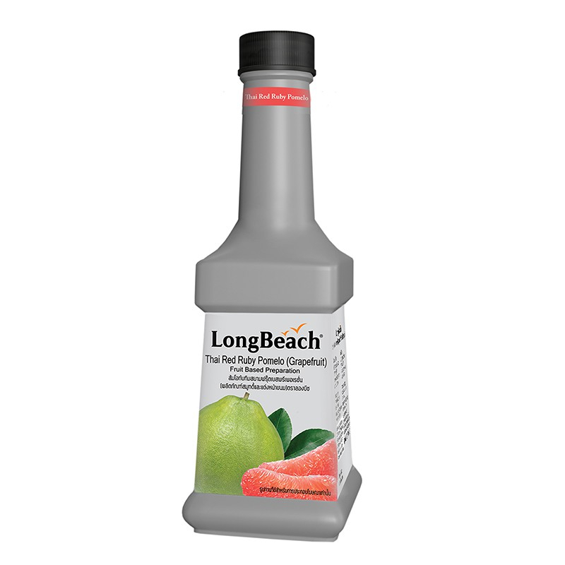 LongBeach Thai Red Ruby Pomelo Puree ลองบีชเพียวเร่ส้มโอทับทิมสยาม 900 ...