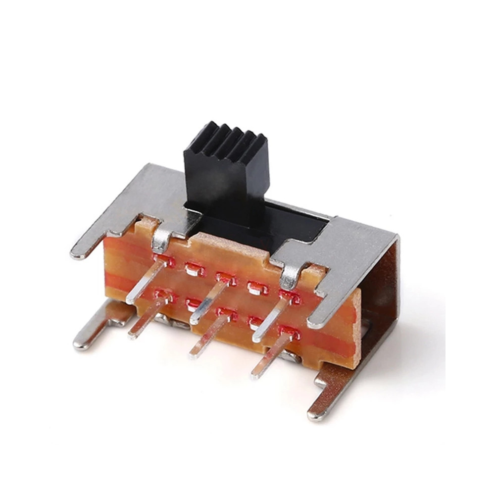 (2ตัว/5ตัว) สวิตซ์เลื่อน สไลด์สวิตซ์ SS-12F15 SS-12D00 SK-22H03 SS-23E04 ขาโยก 4 มม.Slide Switch ...