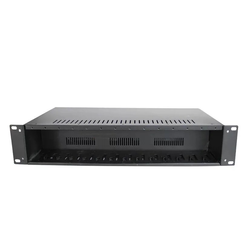 RACK MOUNT MEDIA CONVERTER 19" 14 SLOT ตู้แร็ค19 นิ้ว 2U ตู้ใส่ มีเดีย ...