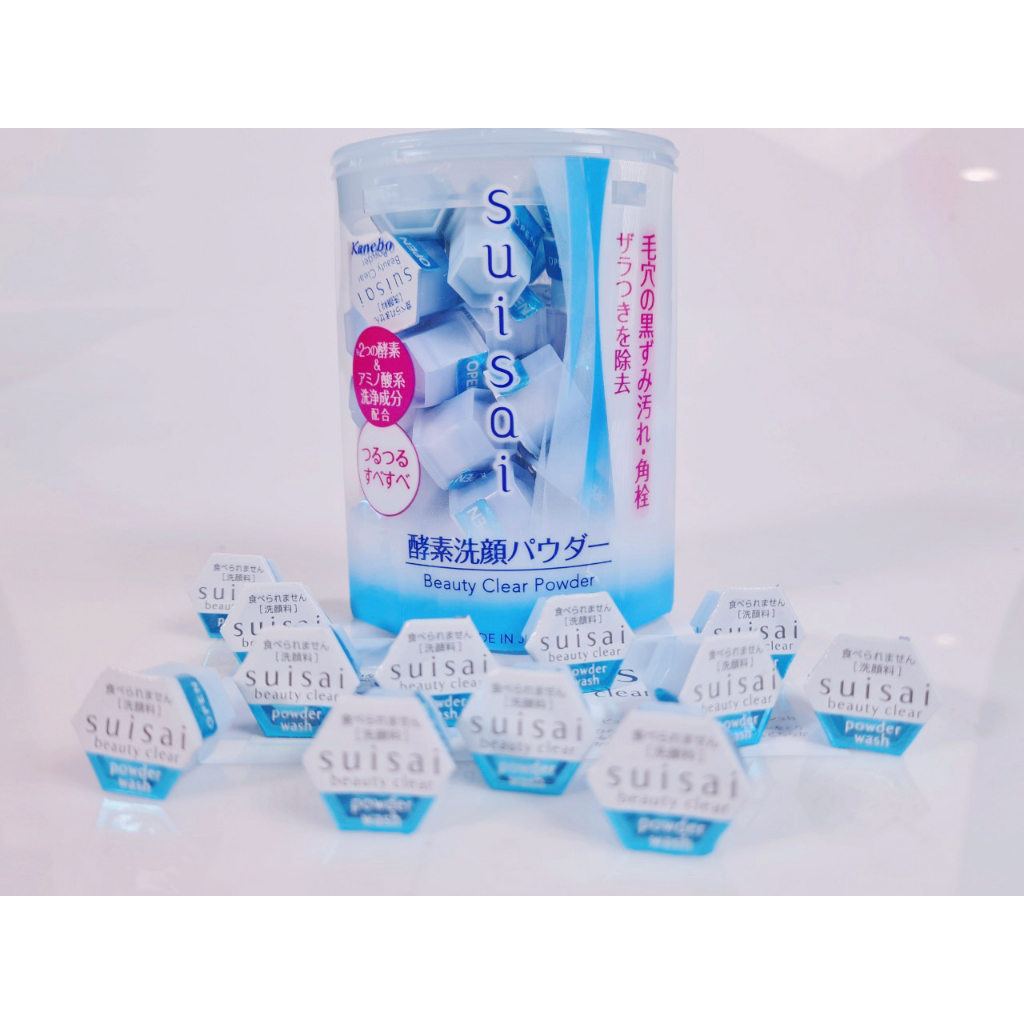 ผงแป้งล้างหน้าใส Suisai Beauty Clear Powder Wash แท้! จากญึ่ปุ่น [10 ...