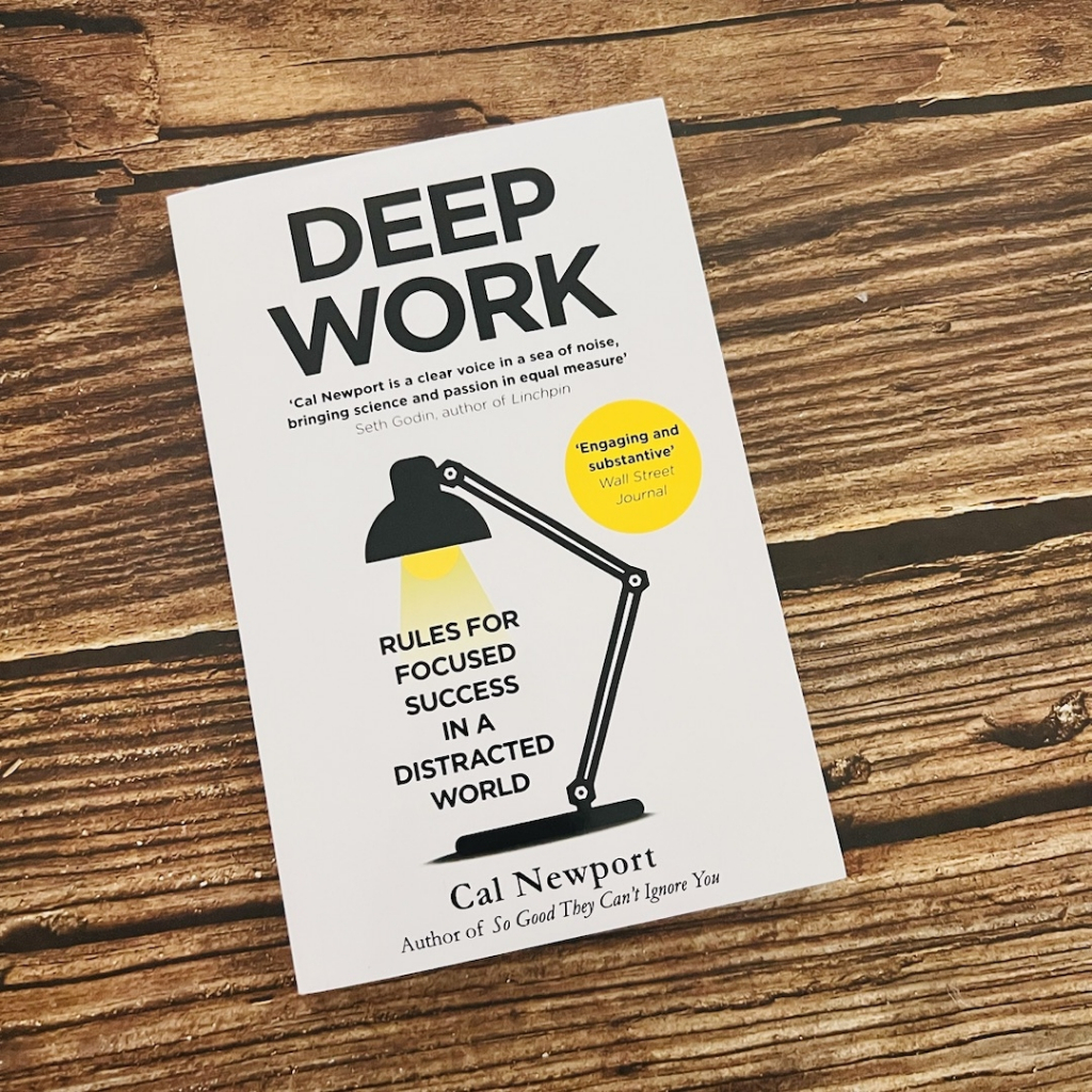 English Book Deep Work Cal Newport Leadership Motivation Business ...