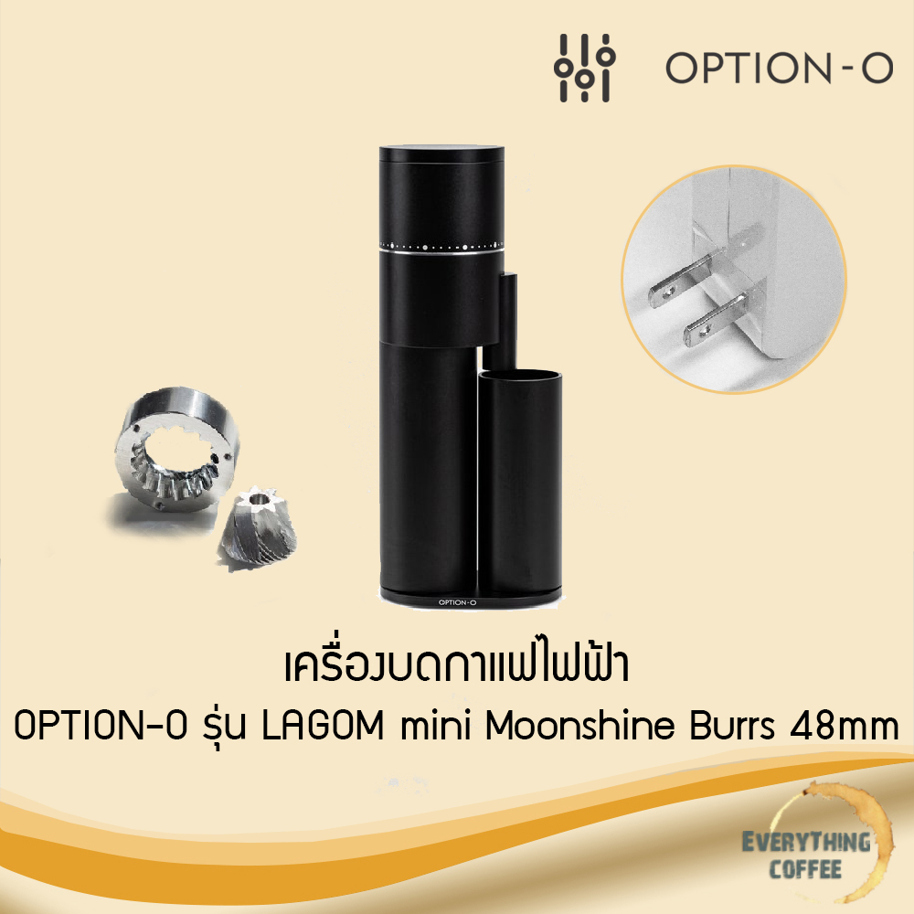 OPTION-O รุ่น LAGOM mini electric coffee grinder⚡ เครื่องบดกาแฟไฟฟ้า ...