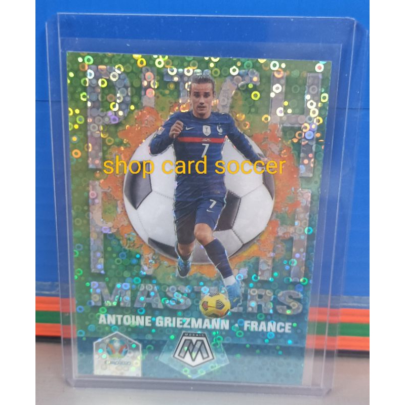Antoine Griezmann card soccer French panini euro 2020 Pitch master ...