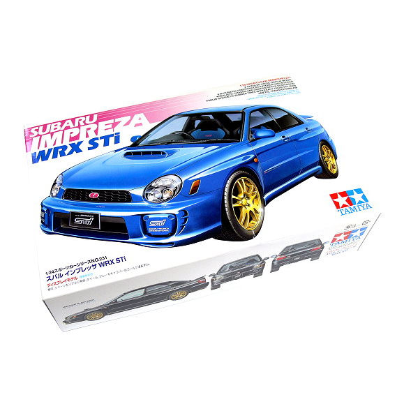 พลาสติก โมเดล ประกอบ TAMIYA สเกล 1/24 Subaru Impreza WRX Sti (24231 ...