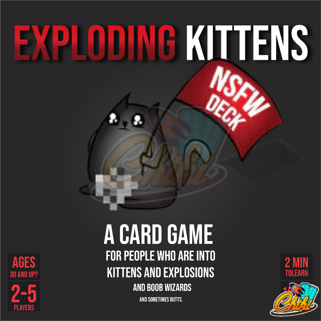 เหมียวระเบิด Exploding Kittens Board Game การ์ดเกม แมวระเบิด (พร้อมส่ง ... เหมียวระเบิด Exploding Kittens Board Game การ์ดเกม แมวระเบิด (พร้อมส่ง ...