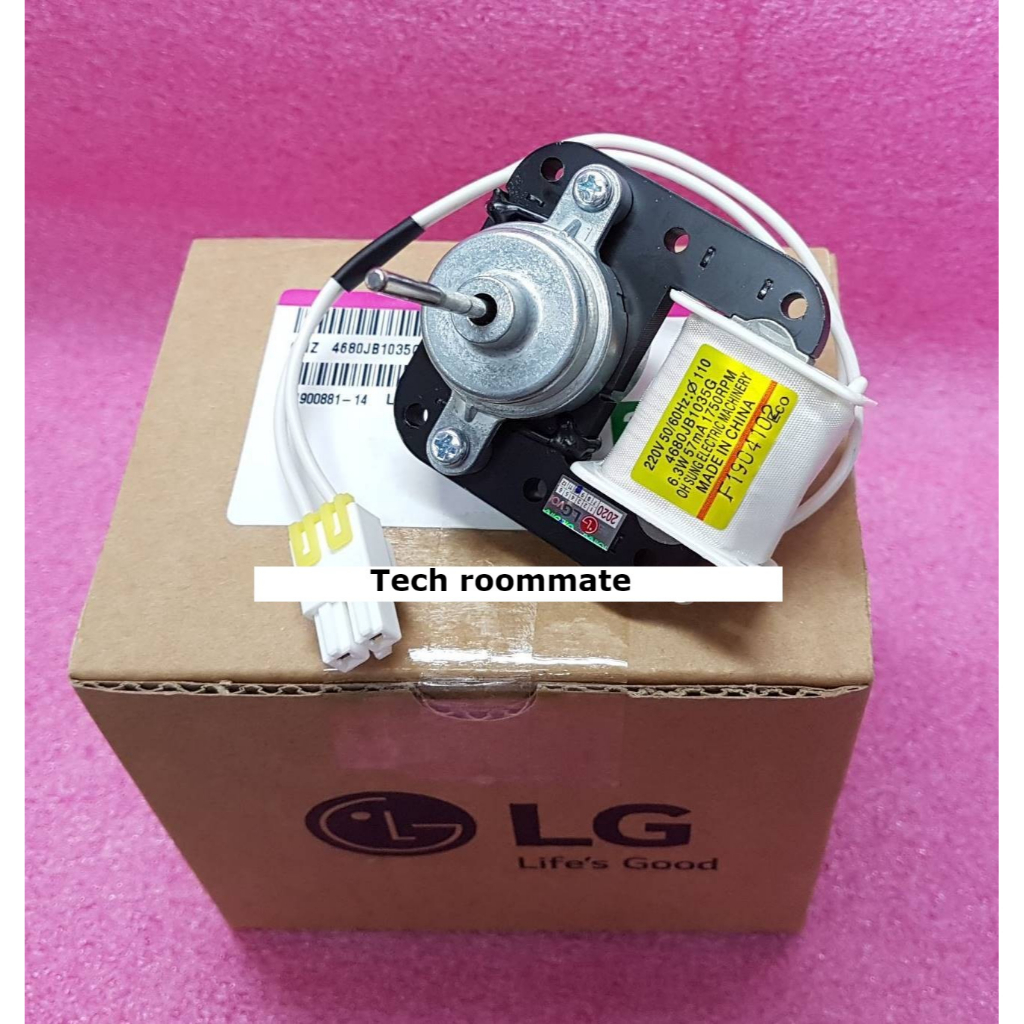 อะไหล่แท้ศูนย์ท้/มอเตอร์พัดลมระบายความร้อนตู้เย็นแอลจี/MOTOR(MECH),COOLING/LG/4680JB1035G ...