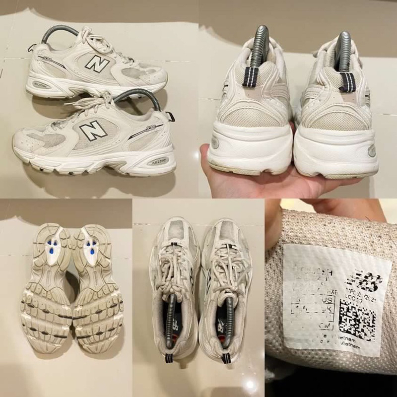 New Balance 530 SH Beige ของแท้ 100% มือสอง | Shopee Thailand