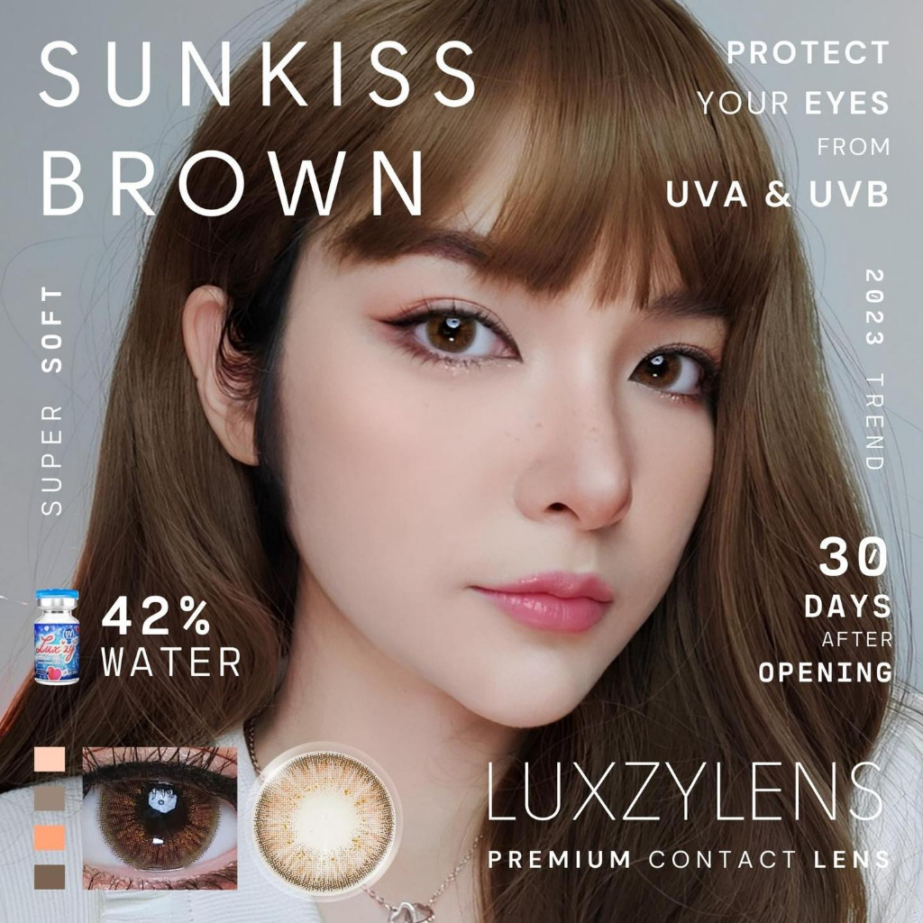 🔥 คอนแทคเลนส์ ขนาดบิ๊กอาย Sunkiss (luxzylens) | Shopee Thailand