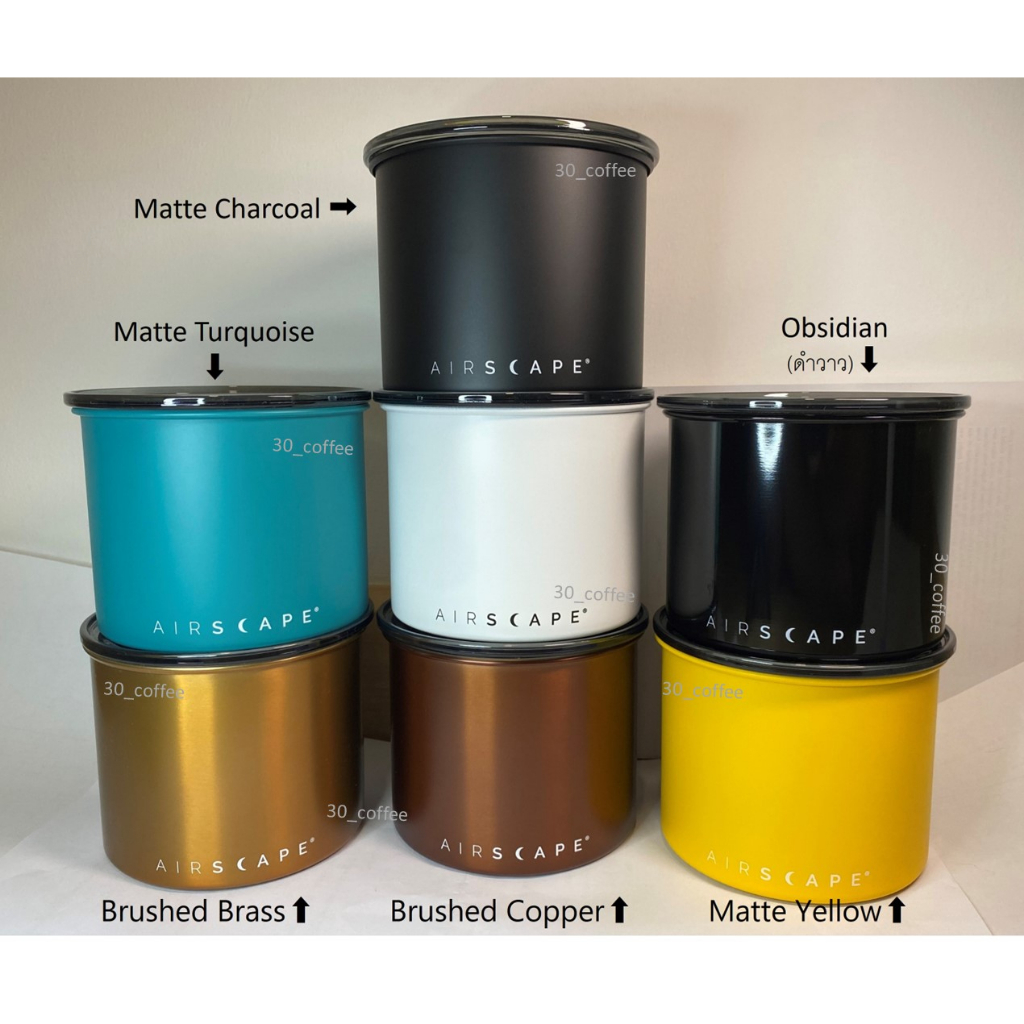 [Small/250 g/4"] Airscape® Coffee Canister – Classic | Shopee Thailand