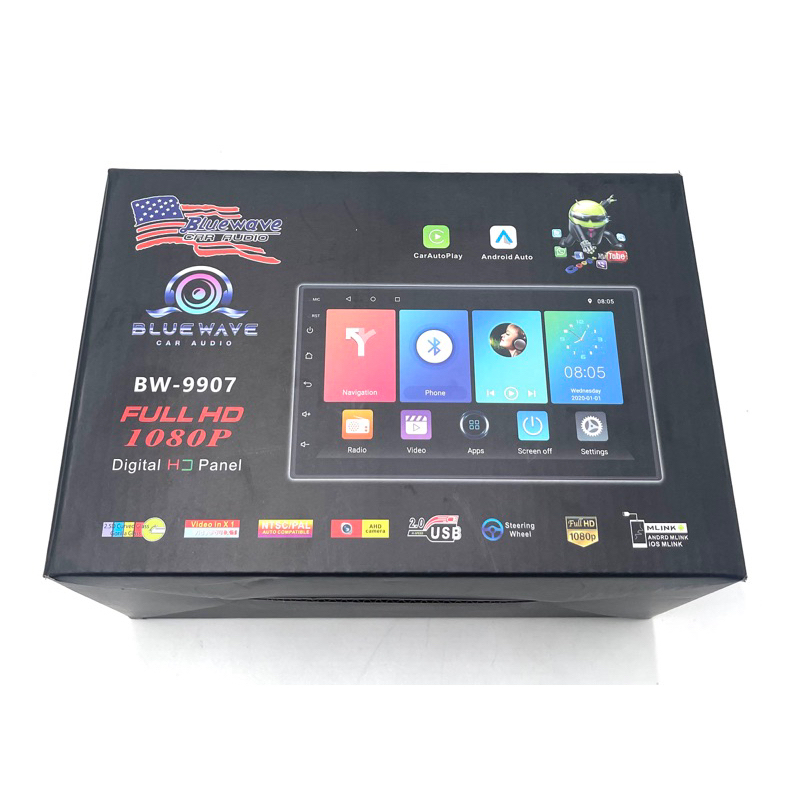 Bluewaveบลูเวฟ จอแอนดรอย7”รุ่น9907 แรม2รอม32แท้เสถียร ที่สุด จอแก้ว ...