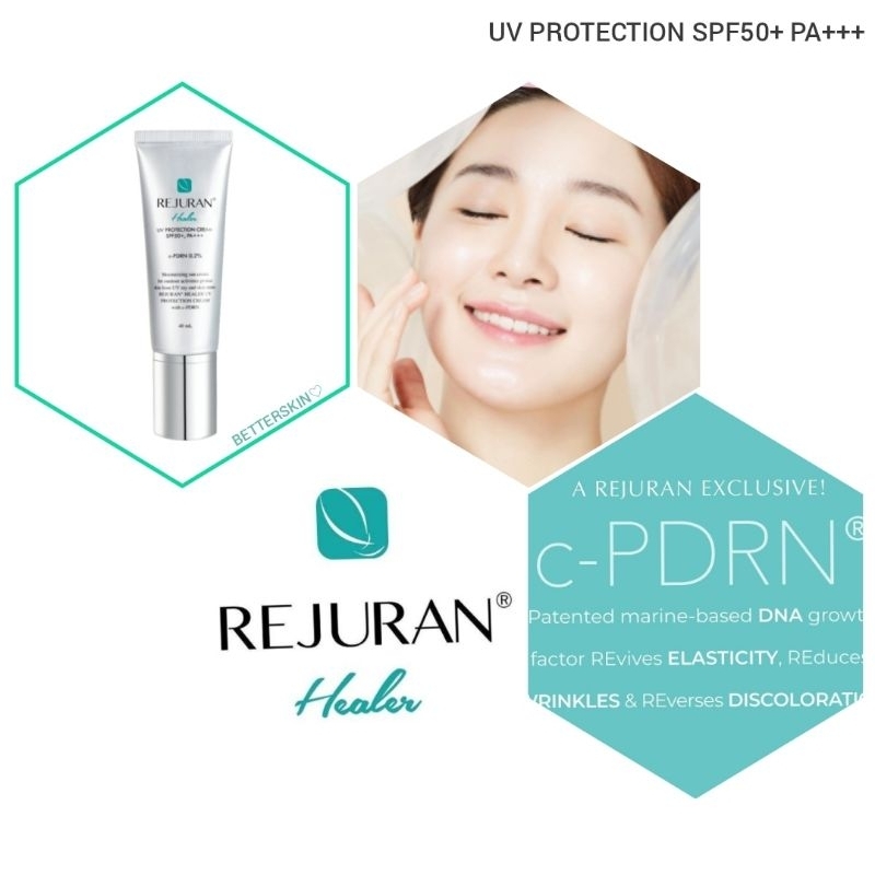 REJURAN® HEALER UV PROTECTION CREAM SPF50+,PA+++ (40ml.) Exp:05/25 | Shopee Thailand