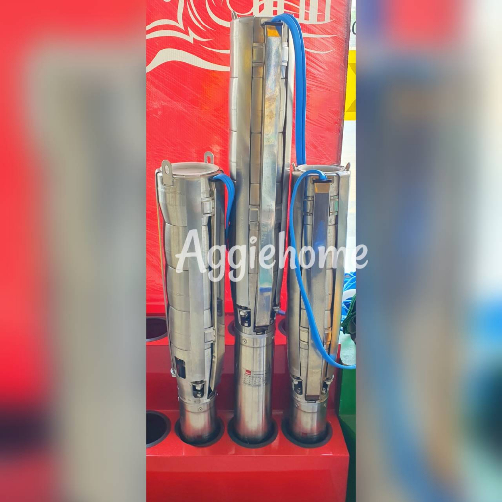 KEN ปั๊มบาดาล รุ่น KS-500430-6SM 220V. (3นิ้ว / 5.5HP / 4ใบ) HEAD MAX 34 เมตร (สำหรับลงบ่อ 6 ...