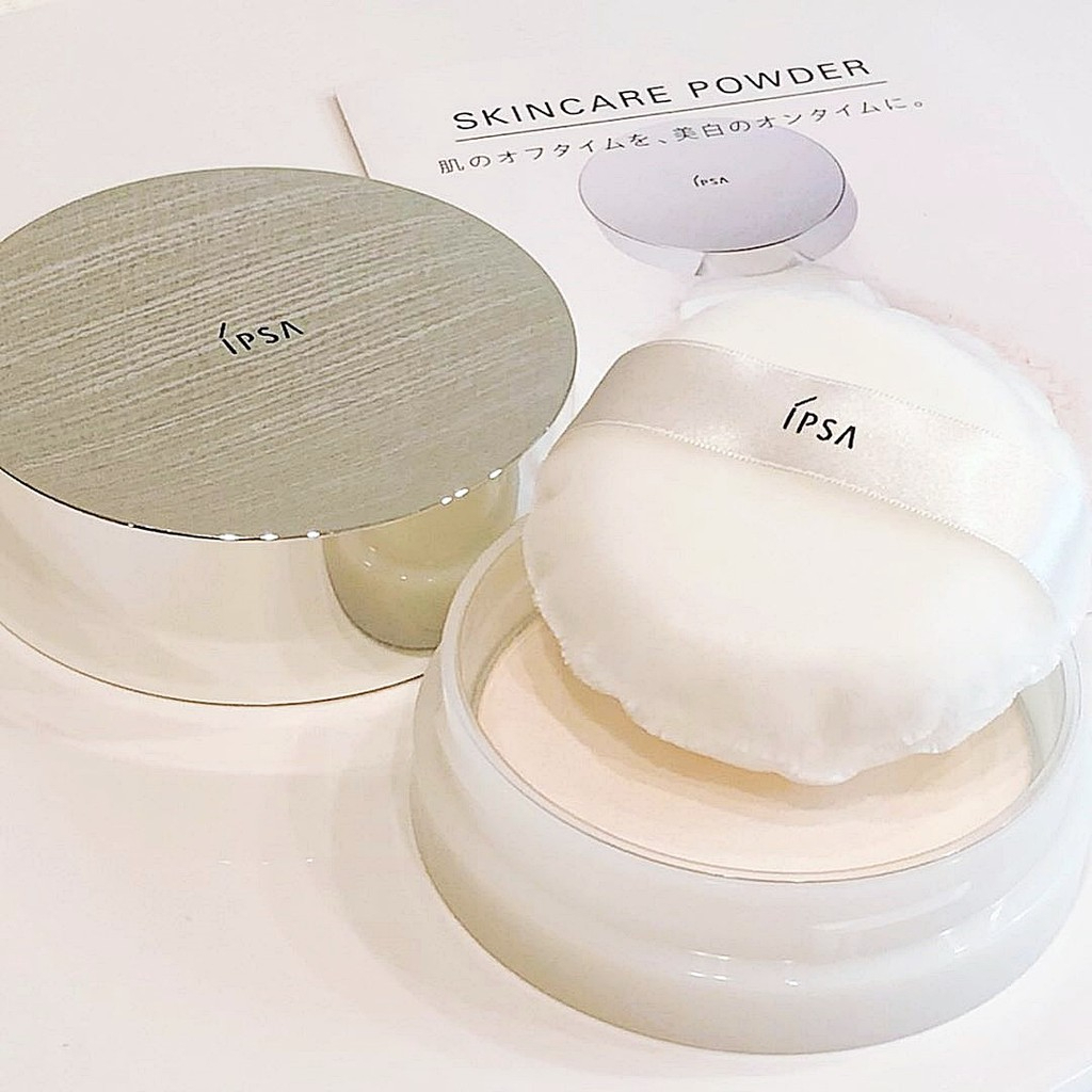 IPSA Skincare Powder 25g มาสก์บำรุงผิวในรูปแบบของแป้งอัดแข็ง จากอิปซ่า ...