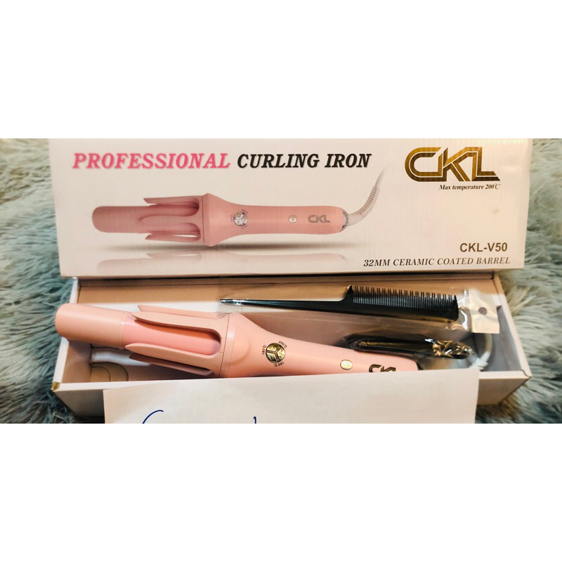 ม้วนลอนผม แกน 32 มิล ของCKL ร้อนไว ไม่กินผม ม้วนลอนง่าย พร้อมส่งจัดส่งของภายใน1-2วัน | Shopee ...