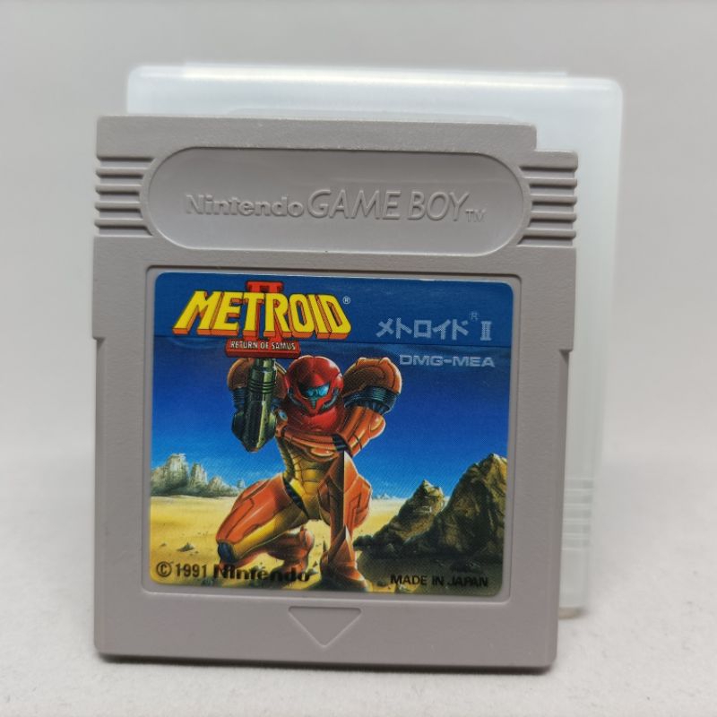 Metroid 2 | ตลับเปล่าเกมบอยแท้ | Gameboy Original Cartridge | Japan ...