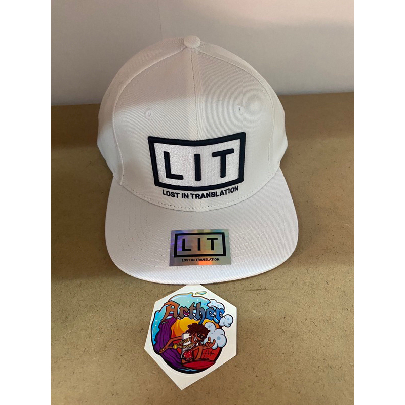 หมวก LIT Farms Blue & White LIT 110 Flex Hat แท้!! มีจำนวนจำกัด ...