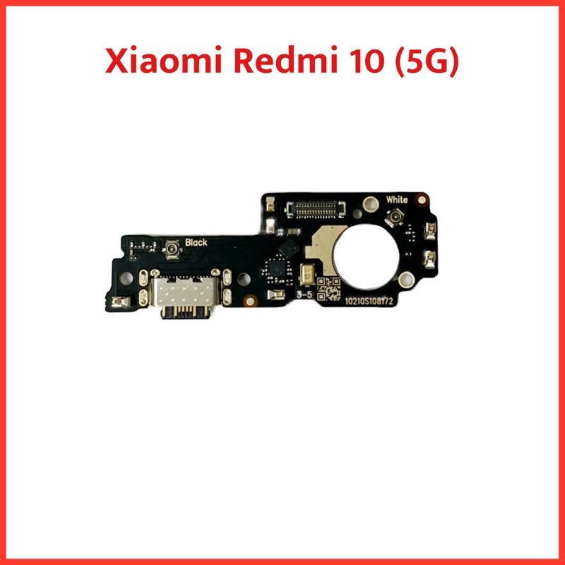 แพรก้นชาร์จ+ไมค์+สมอลทอร์ค Xiaomi Redmi10 (4G,5G) | PCD DC | แพรชาร์จ ...