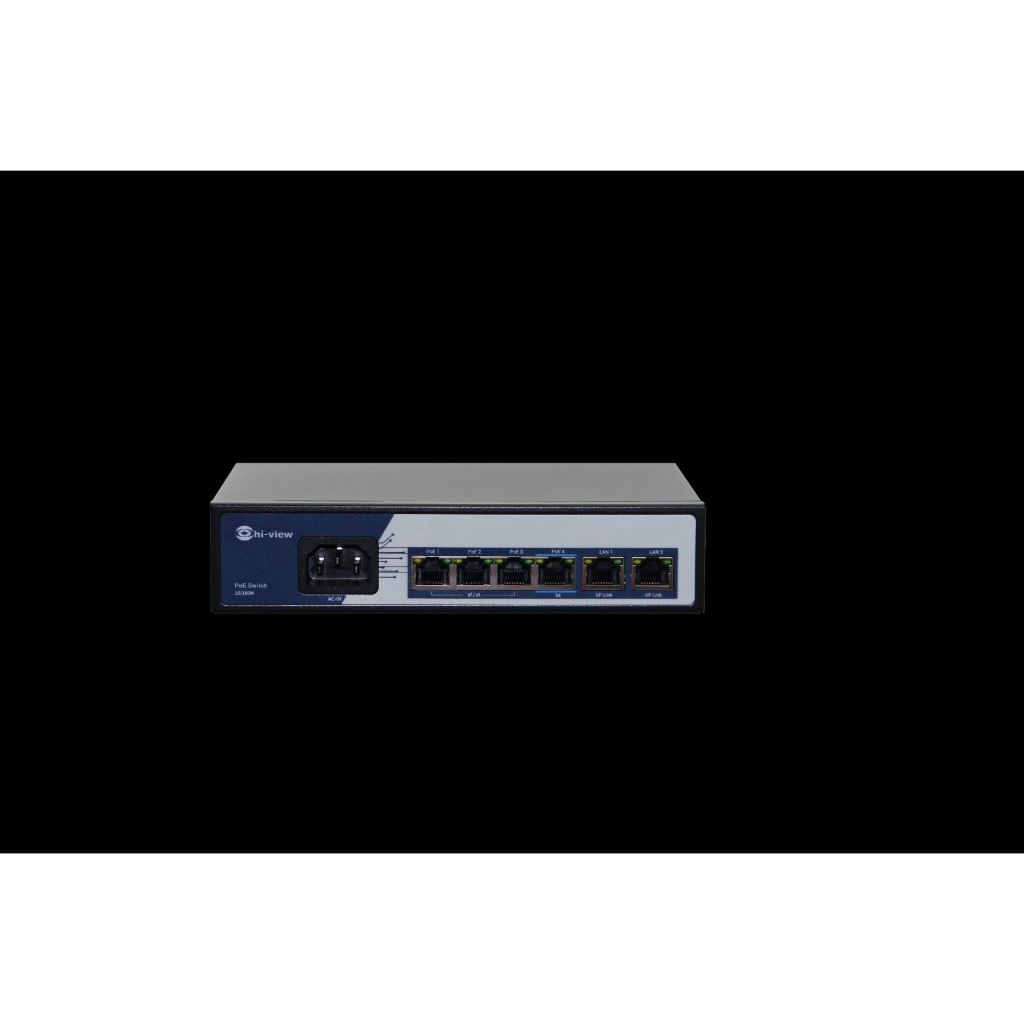 Hi-view Smart PoE Switch HUB รุ่น HS-SW6 2P4 BT-AI / HS-SW10 2P8 S1 HBT ...