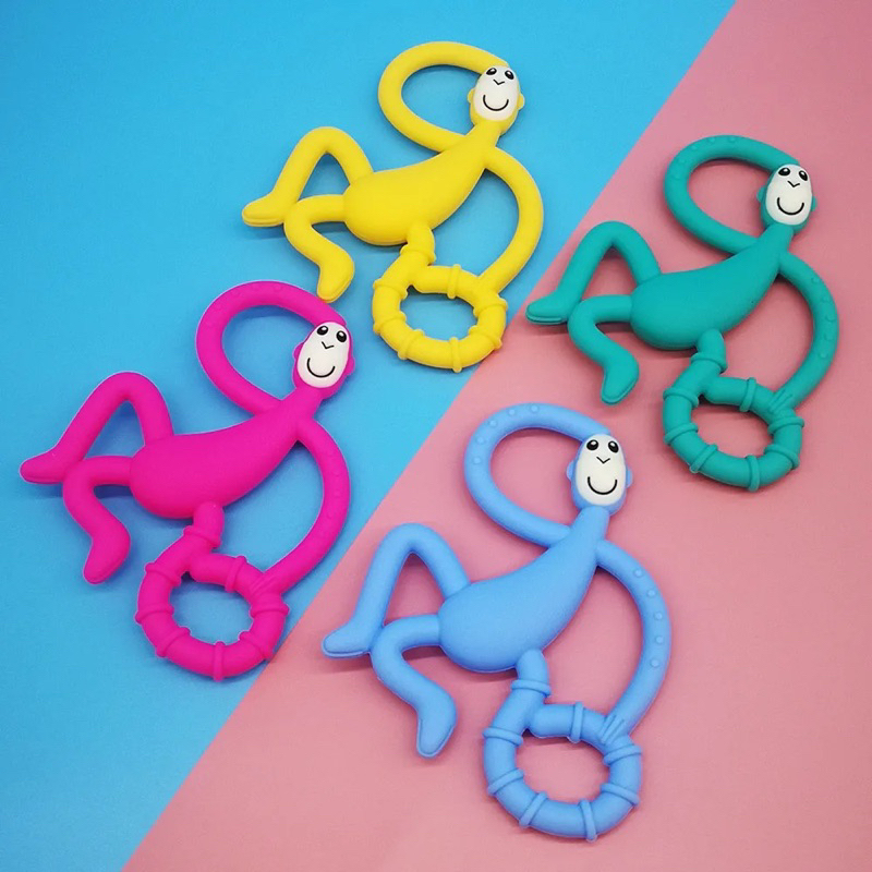 ยางกัดลิง.MATCHSTICK-MONKEY-ORIGINAL-MONKEY-TEETHING-TOY | Shopee Thailand