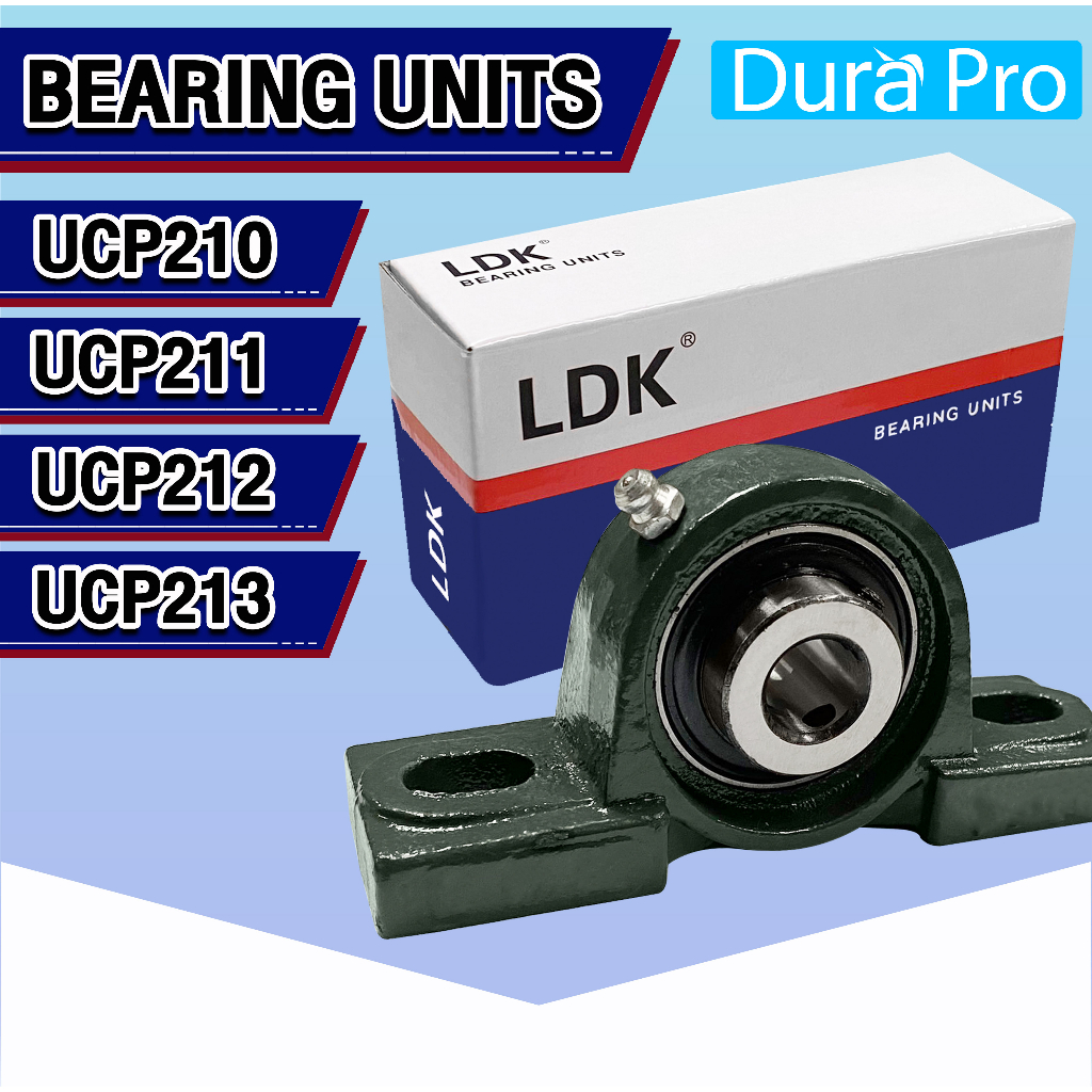 UCP210 UCP211 UCP212 UCP213 LDK ตลับลูกปืนตุ๊กตา ( BEARING UNITS ) ตลับ ...