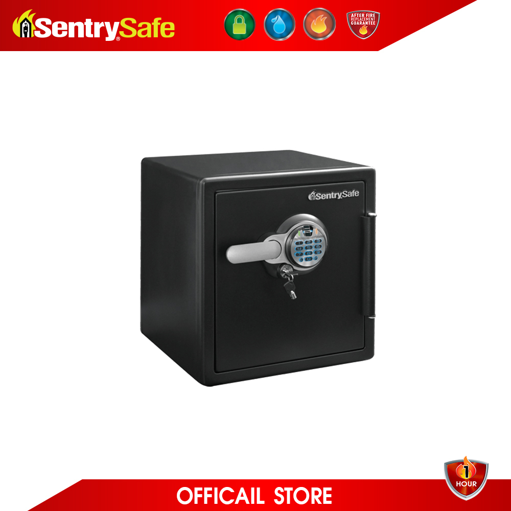 [SentrySafe] เซ็นทรี่เซฟ SFW123BSC - ระบบล็อค 2 ชั้น (สแกนลายนิ้วมือ/รหัสดิจิตอล และกุญแจ ...