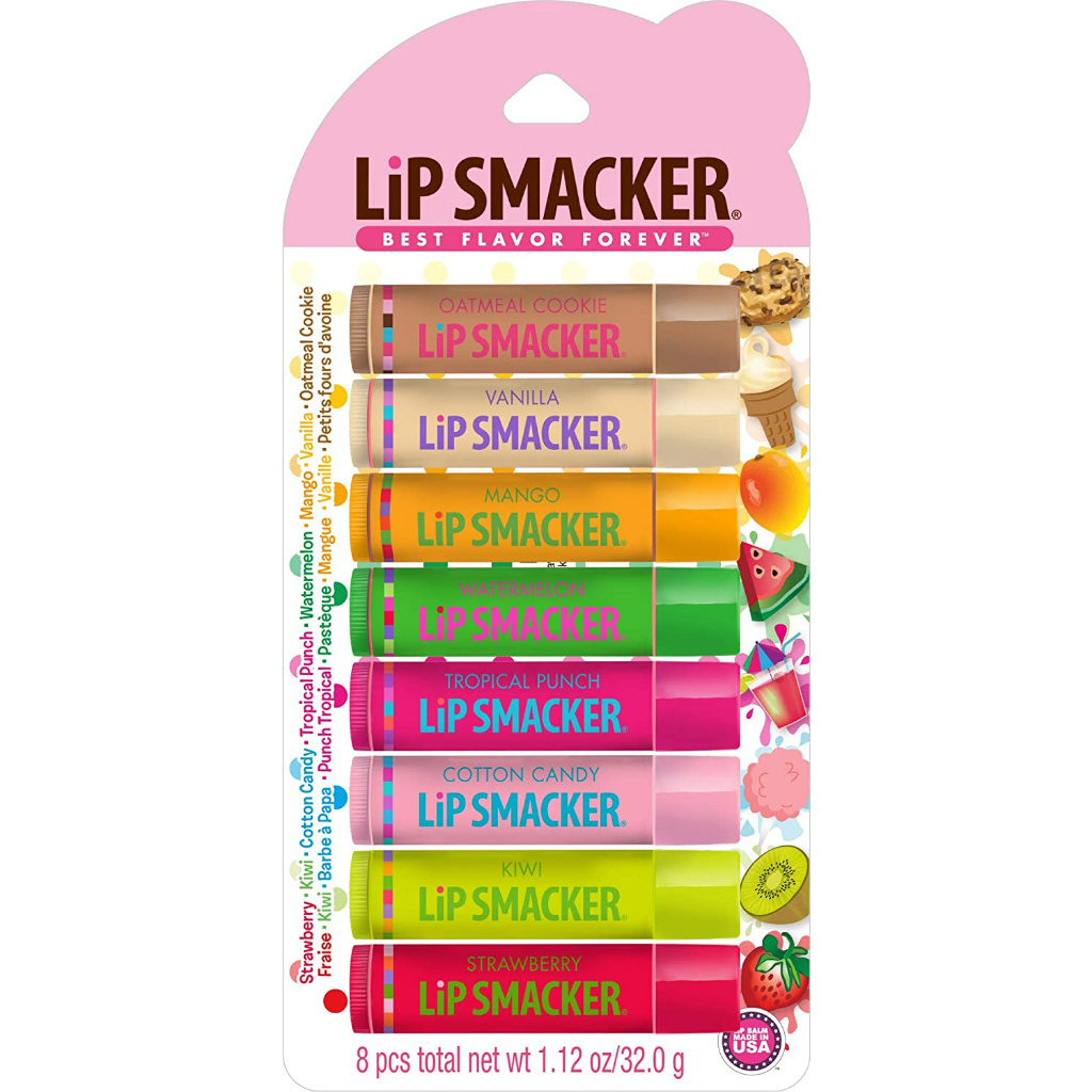 แท้100% ลิปมัน Lip Smacker Original Flavors Party Pack Lip Glosses ลิป ...