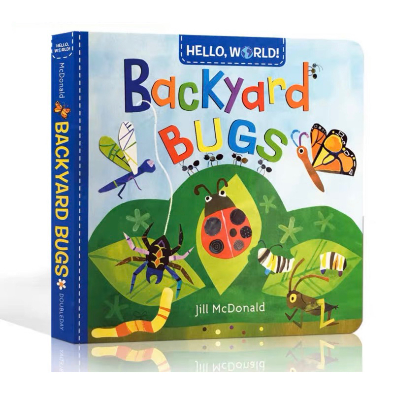 Hello, World! Backyard Bugs (มือ1) Boardbook หนังสือเสริมทักษะสำหรับ ...