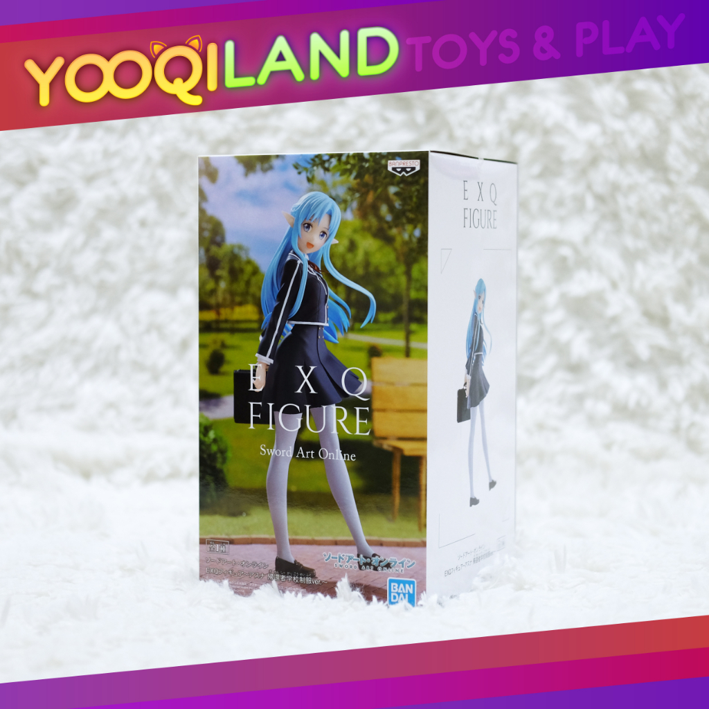 [พร้อมส่ง/ของใหม่] EXQ Figure Sword Art Online Asuna Kikan-sha Gakkou ...