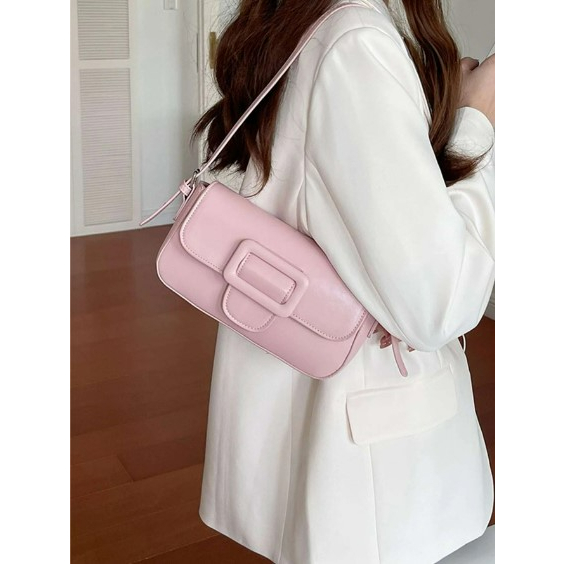 Pink Buckle Flap (Pre-order) | Shopee Thailand