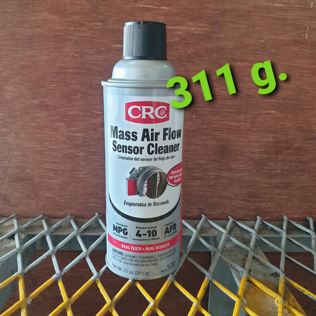 CRC นํ้ายาล้างเซ็นเซอร์แอร์โฟร์ (MAF) ขนาด 311 g.Mass Air Flow Sensor ...