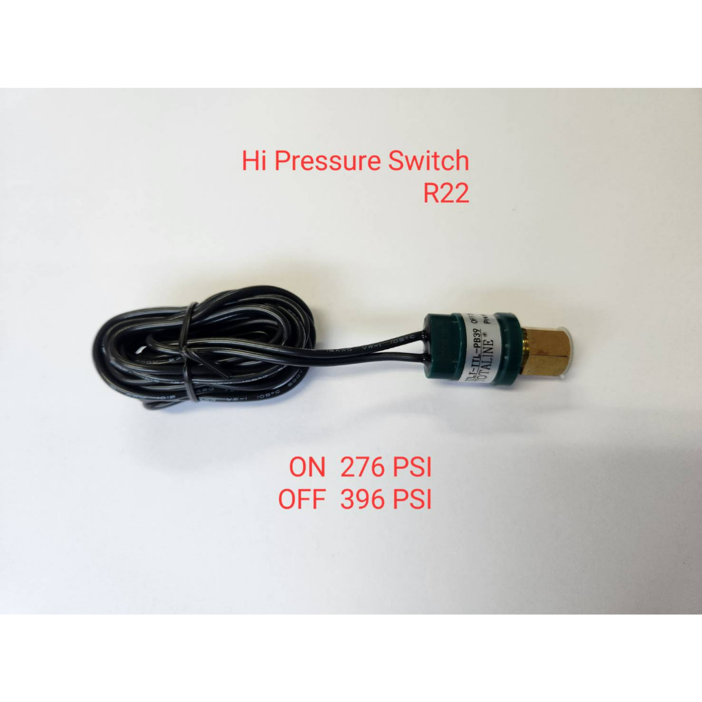 Hi - Low Pressure Switch สำหรับ R22 , ไฮ โล เพรชเชอร์ สวิทซ์ ยี่ห้อ ...