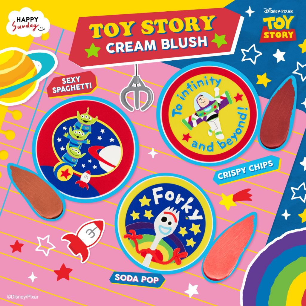 [EXP 01/2026] TOY STORY CREAM BLUSH ครีมบลัชลาย TOY STORY | Shopee Thailand