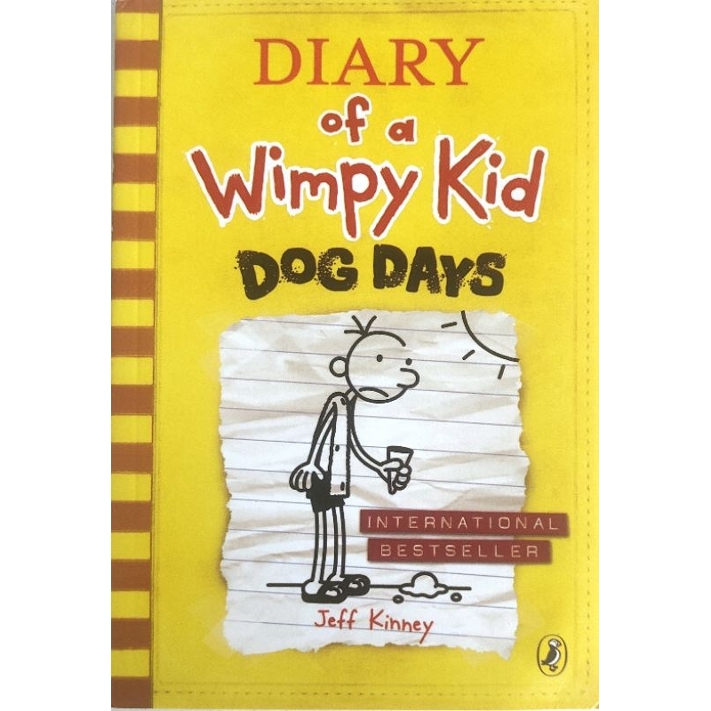 New Diary of a Wimpy Kid Dog Days Book 4 paperback English By Jeff ...