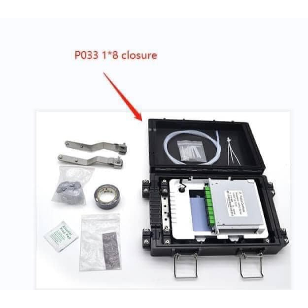 FIBER OPTIC SC/APC SPLITTER 1X8 แบบกล่องสำเร็จรูป P033 | Shopee Thailand
