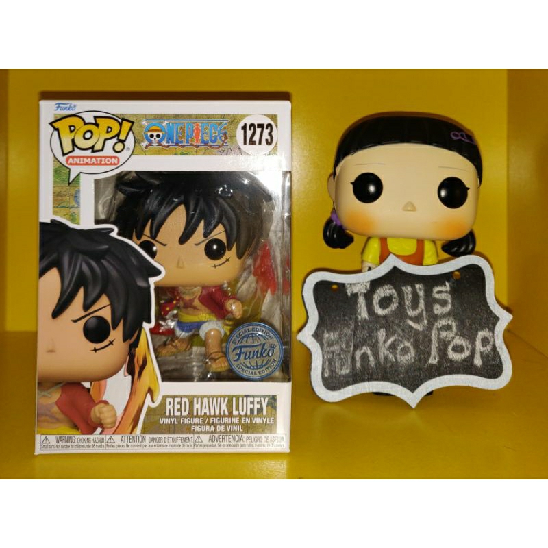 Funko Pop Animation One Piece : Red Hawk Luffy 1273 | Shopee Thailand