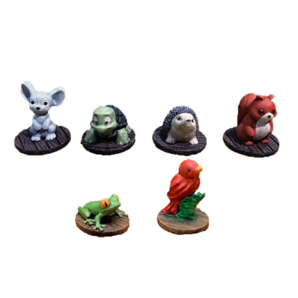 [Resin] Everdell Board Game [TH/EN]: Animal Set - ชุดโทเค่นสัตว์ (โทเค ...