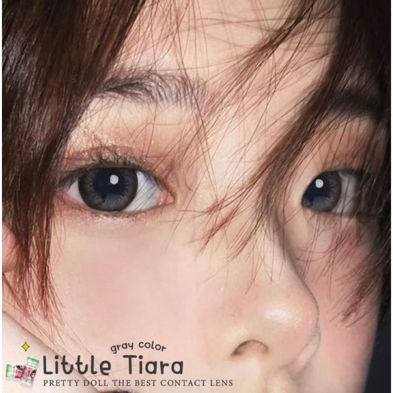 คอนแทคเลนส์ Tiara Gray ใส่สวยมากตาหวานสุดๆ | Shopee Thailand