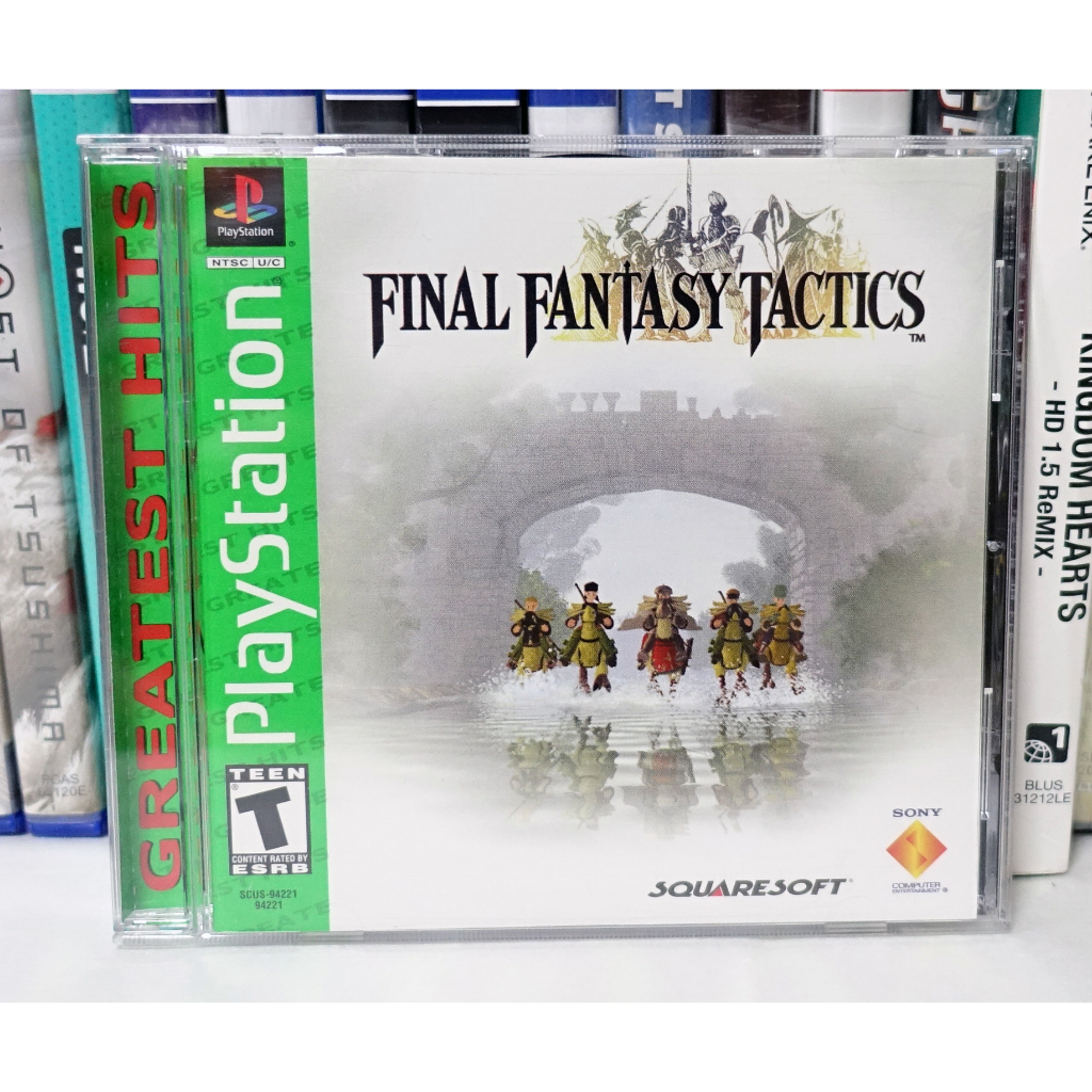 [หมด] แผ่นแท้ Final Fantasy Tactics PS1 มือสอง | Shopee Thailand