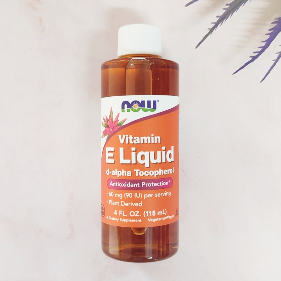 [Now Foods®] Vitamin E Liquid as d-alpha Tocopherol 118 ml วิตามินอี ...