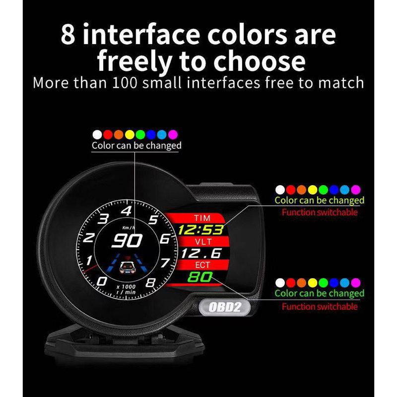 Car obd2 smart สมาทเกจ digital อ่านค่าตรง ใช้งานได้จริง upgrade series ...