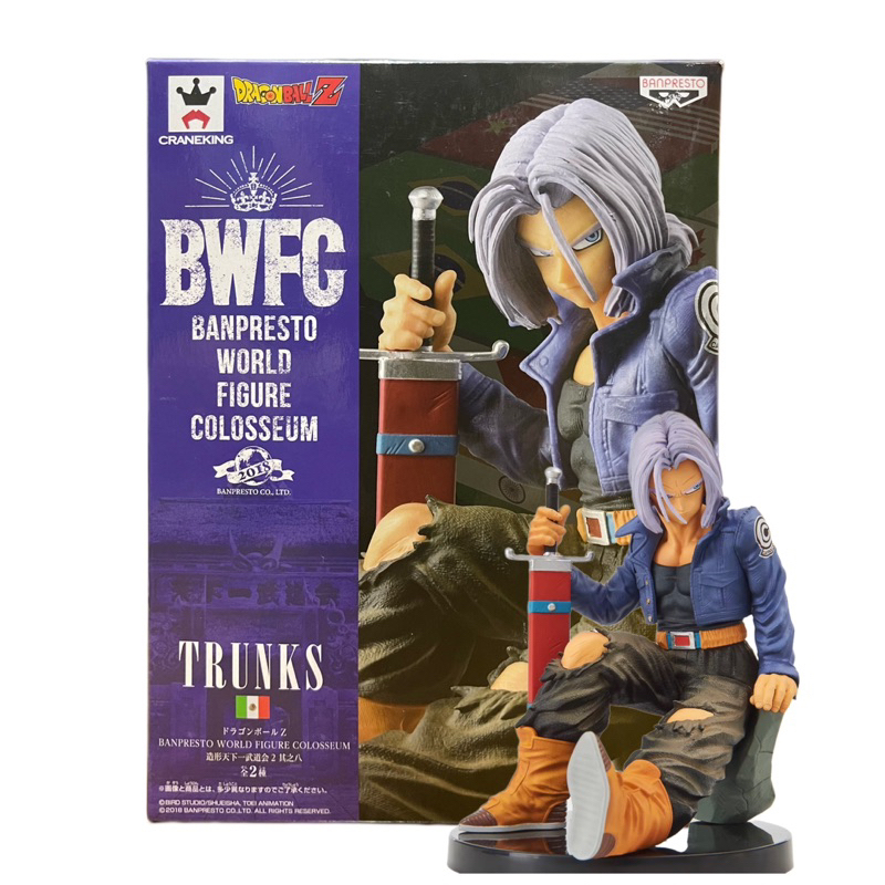 Banpresto BWFC จาก Dragon Ball Z World Colosseum Zoukei Tenkaichi Budoukai 2 Trunks Ver Original ...
