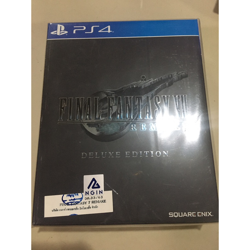 แผ่นเกมส์ PS4 FINAL FANTASY VII REMAKE [DELUXE EDITION] (เกม PlayStation 4™) | Shopee Thailand