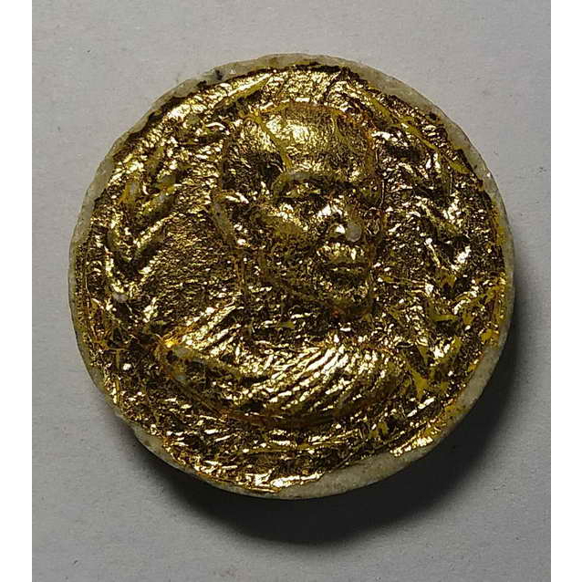 Antig apinya 410/029 พระผงจันทร์ลอย ปิดทองคำเปลว ท่านเจ้าคุณนรฯ วัดเทพศิรินทร์ | Shopee Thailand