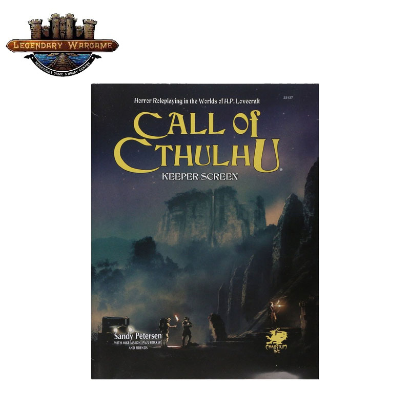 [พร้อมส่ง]Call of Cthulhu Keeper Screen Pack | Shopee Thailand