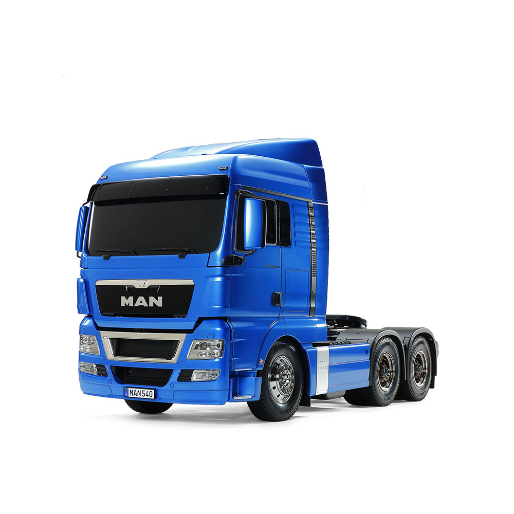 TAMIYA 1/14 R/C MAN TGX 26.540 6x4 XLX (Light Metallic Blue Edition) RC ...