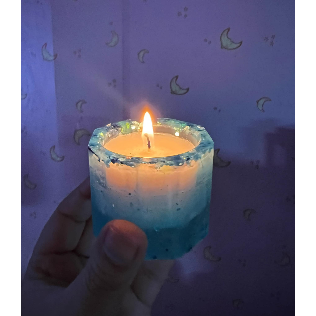 'lil•RESIN เรซินเทียนหอม ขนาดเล็กก้นลึก เทียนหอมจากไขถั่วเหลือง ออกแบบ ...